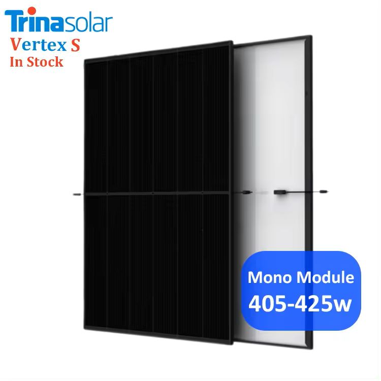 แผงโซลาร์เซลล์ Trina solar รุ่น Vertex S แบบ Full Black 420w – Solar Thai